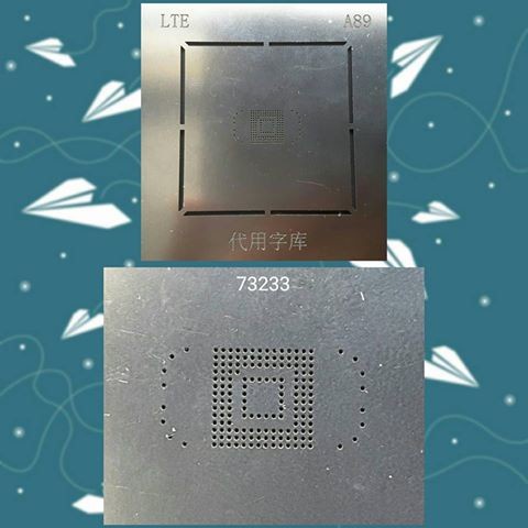 Jual CETAKAN IC BGA EMMC (186) LTE A89 BAHAN 304 TEBAL (0.2MM) | Shopee Indonesia