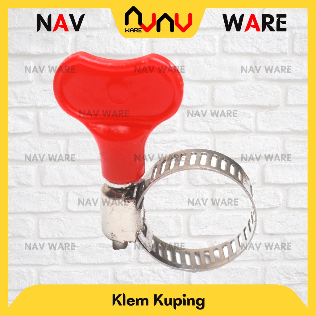 Jual Klem Kuping Selang Gas Air 1/2 5/8 3/4 7/8 Inci 1 Inch Stainless ...