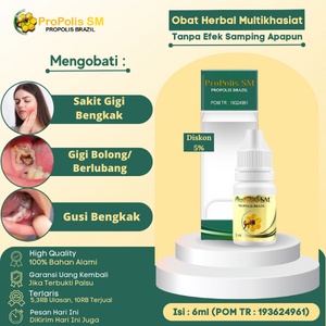 Jual Obat Sakit Gigi Berlubang Gusi Bengkak Nyeri Linu Bau Mulut Tak ...