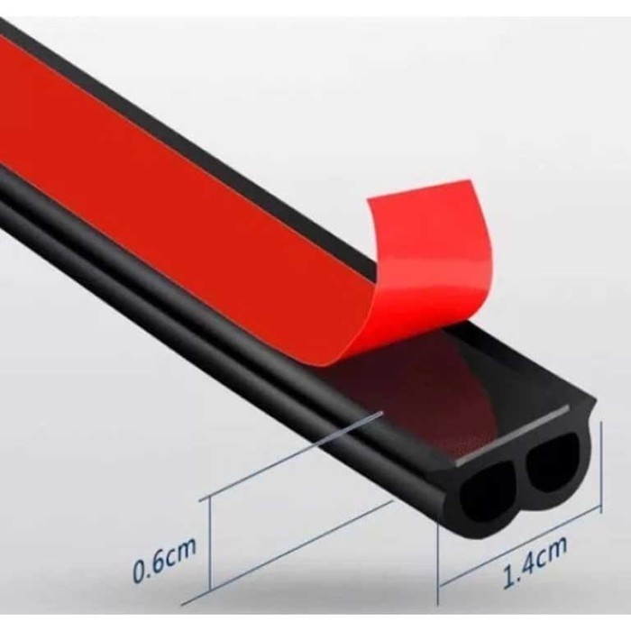 Jual KARET PEREDAM MODEL B PEREDAM SUARA KARET PINTU MOBIL B PEREDAM ...