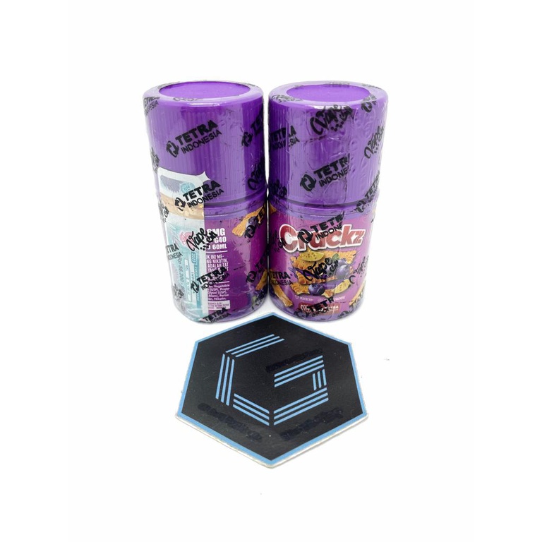 Jual Liquid Crackz V6 BLUEBERRY CHEESE CRACKERZ 60ML by Tetra x Vape On ...