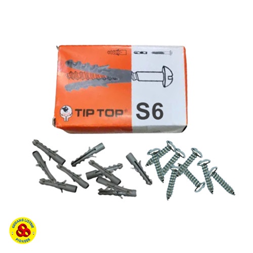 Jual Skrup Tapping 100 pcs viser S6 Sekrup Baut Housing Bor Tembok | Shopee Indonesia