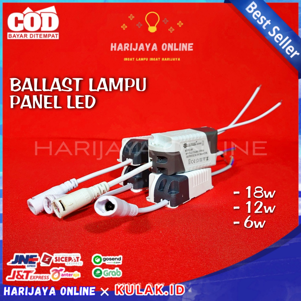 Jual TRAVO DRIVER CHAKASU BALLAST PANEL LED LAMPU DOWNLIGHT 6W 12W 18W ...