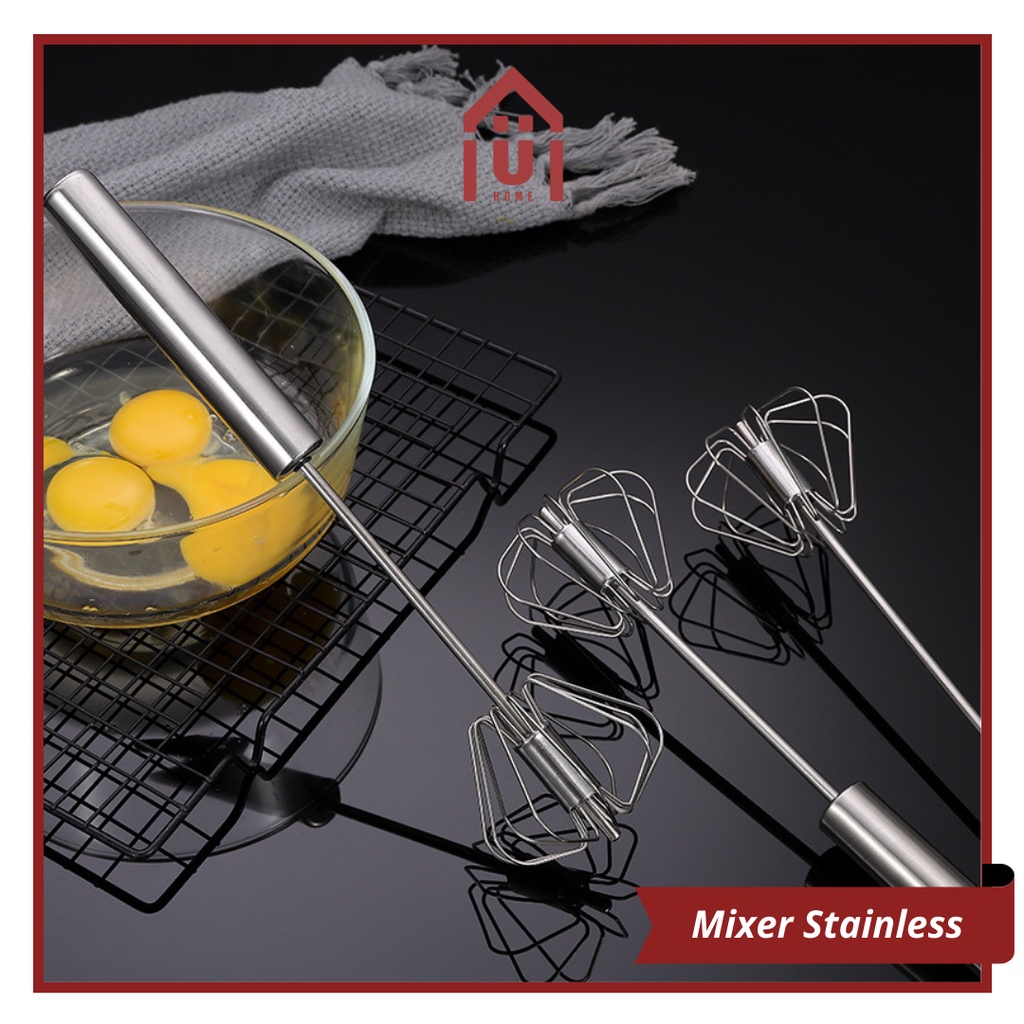 Jual UNISO - PENGOCOK TELUR BETTER BEATER HAND MIXER STAINLESS STEEL ...