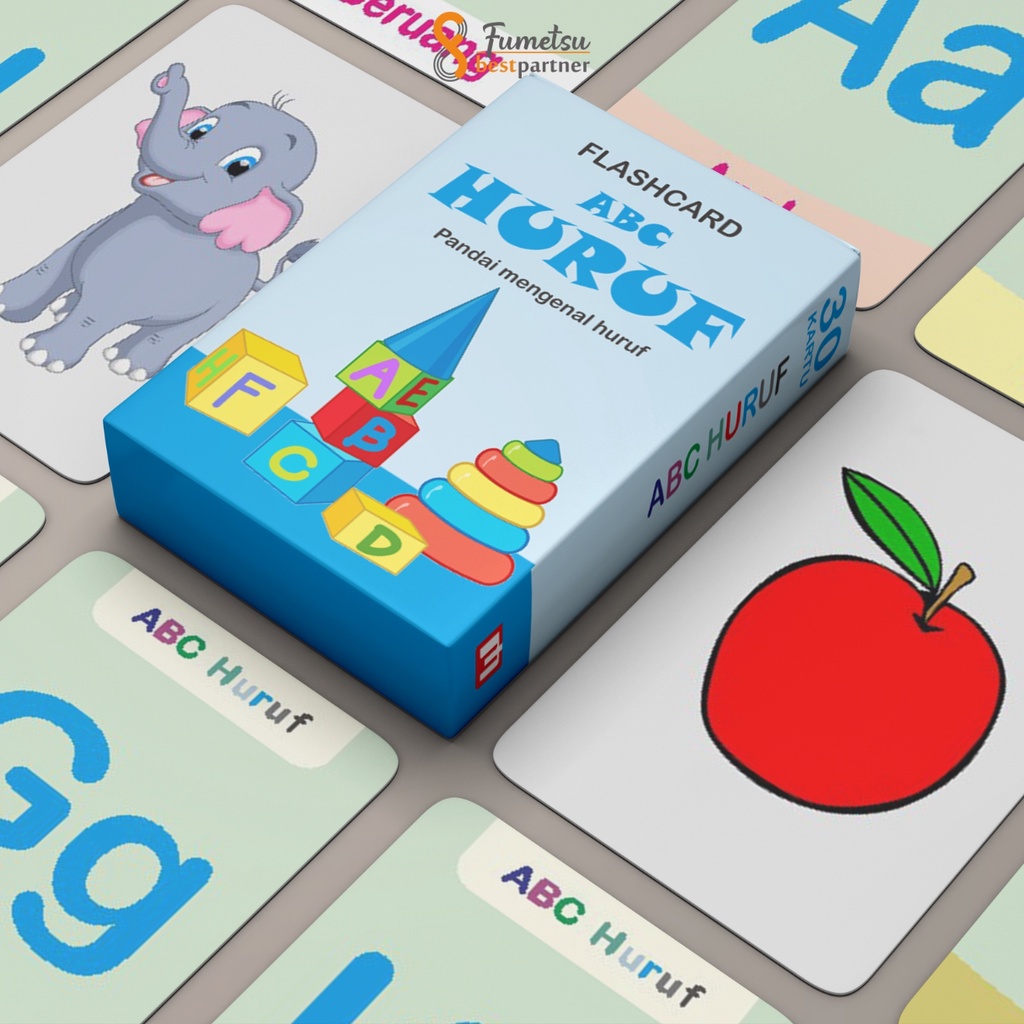 Jual Flashcard Mainan Edukasi Anak Pintar / Flashcard Kartu Belajar ...