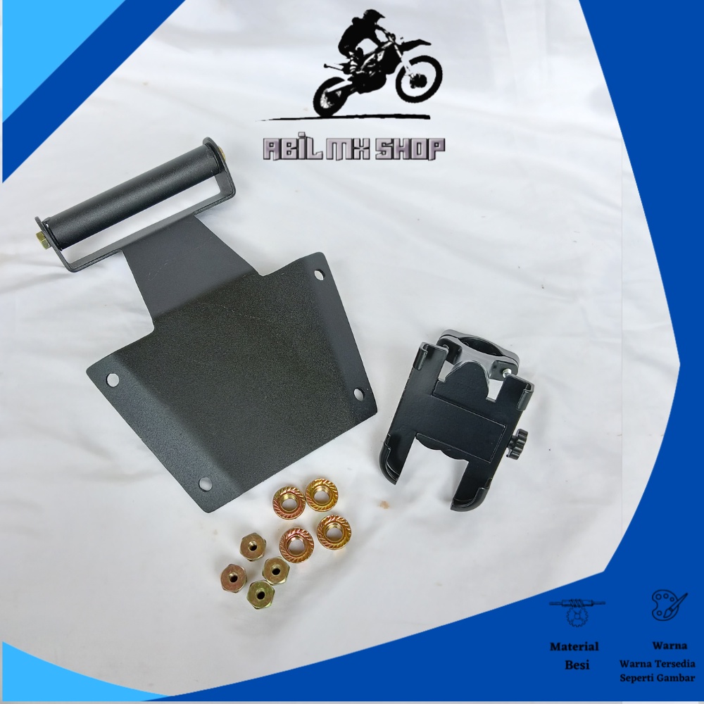 Jual PAKET BRAKET HOLDER CB X 150 DAN HOLDER ALUMUNIUM C1 BRAKET HOLDER ...