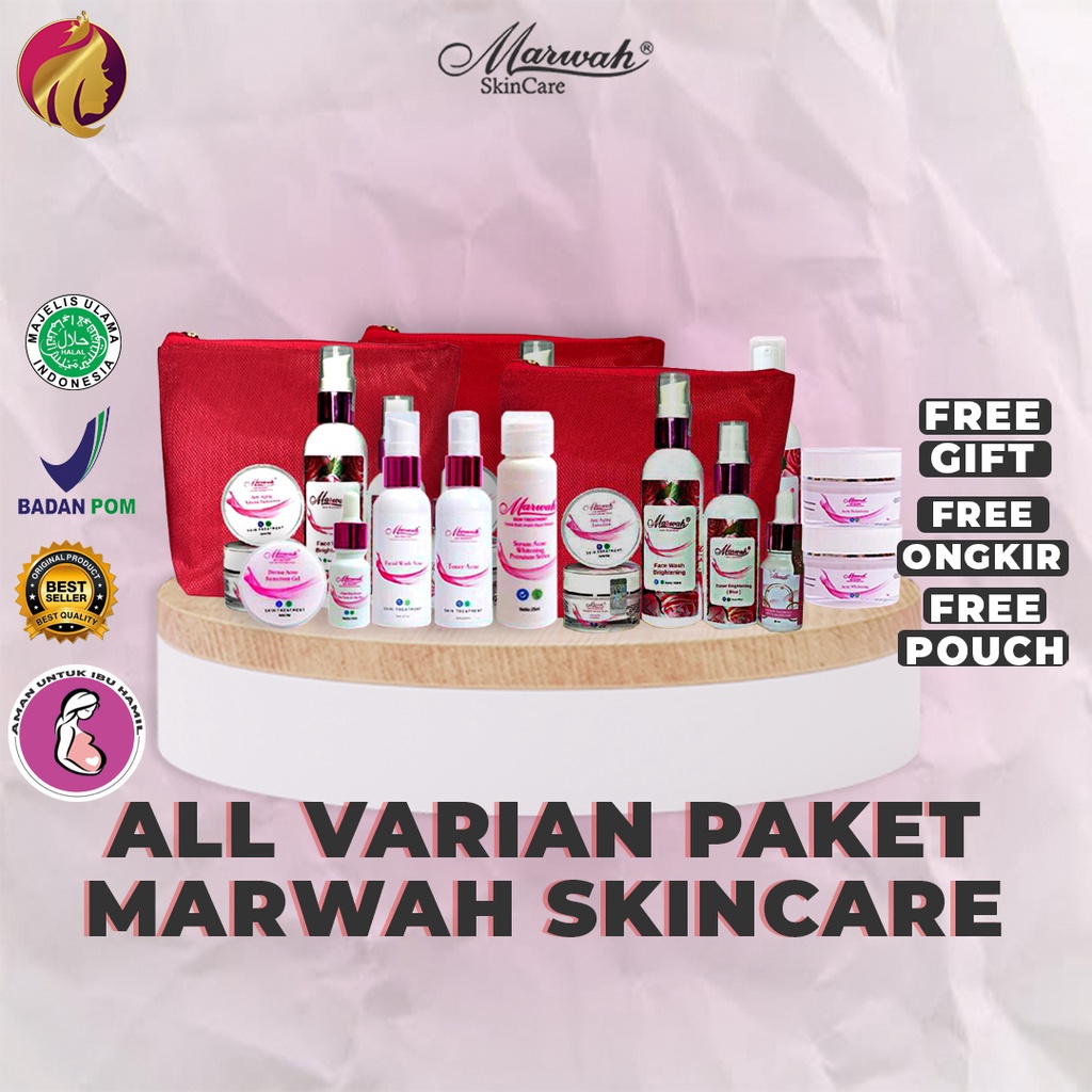 Jual Izzat Store - Marwah Skin care Paket Perawatan Glowing dan ...
