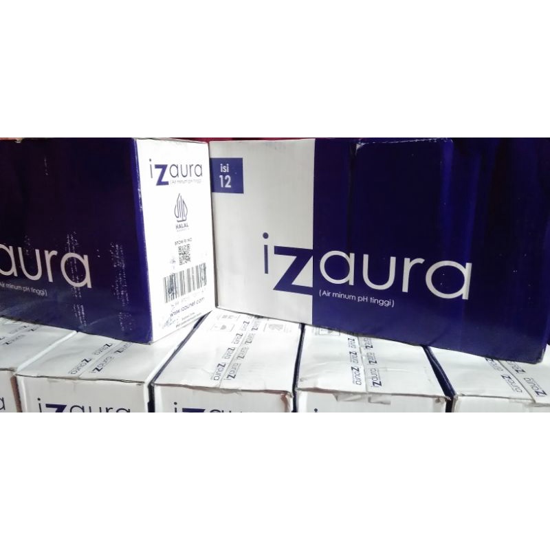 Jual IZAURA 1 DUS Air Alkali izaura isi 12 botol | Shopee Indonesia