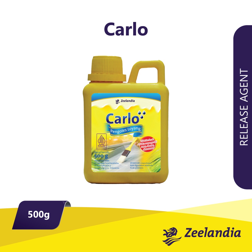 Jual Zeelandia Carlo - Pan Grease 500 Gr | Shopee Indonesia