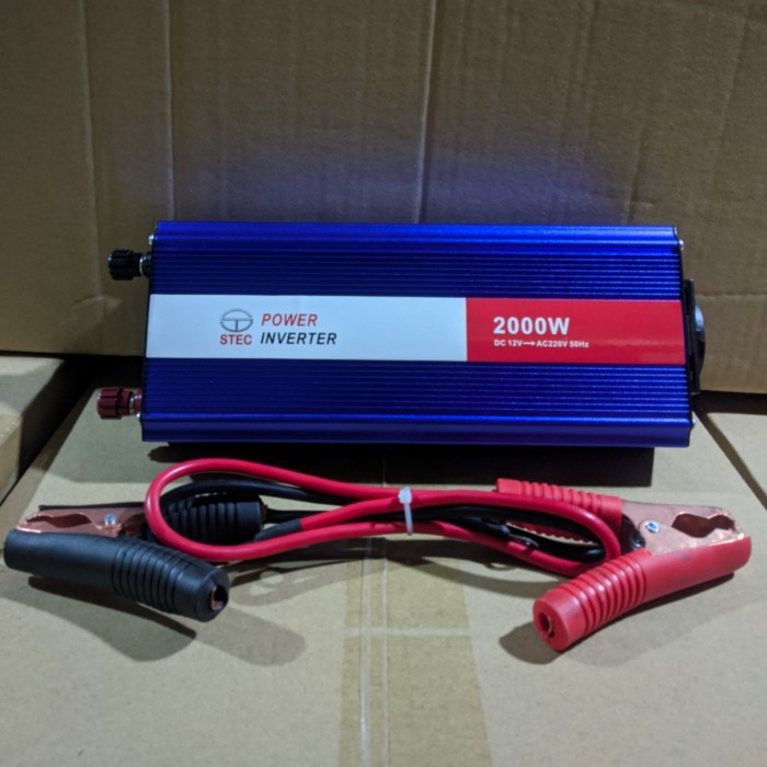 Jual Power inverter dc to ac 2000W 12V to 220V / inverter MSW 2000 Watt | Shopee Indonesia