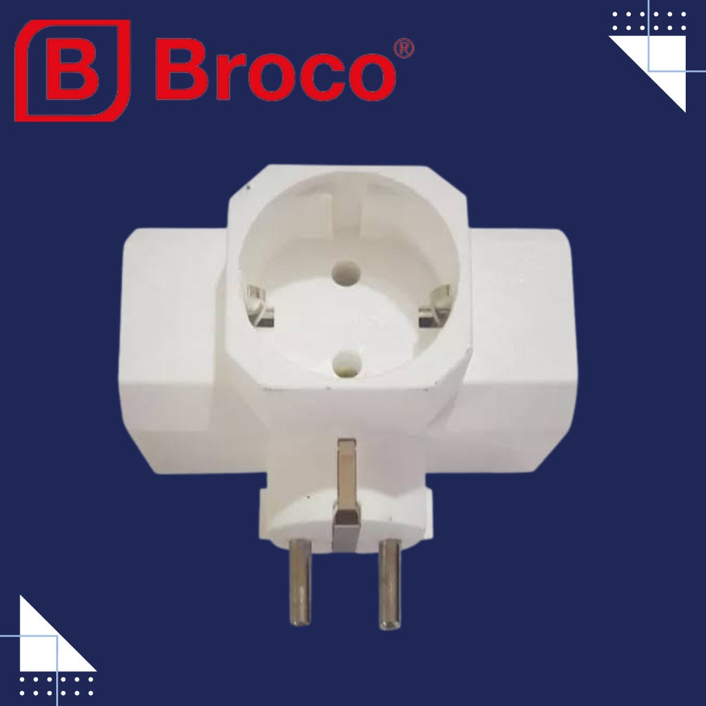 Jual BROCO STEKER T PUTIH 13830 / COLOKAN T ARDE PUTIH BROCO 13830 ...