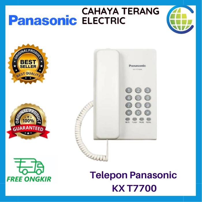 Jual Panasonic Telepon KX T7700 Telpon Rumah Kantor KX T 7700 | Shopee Indonesia