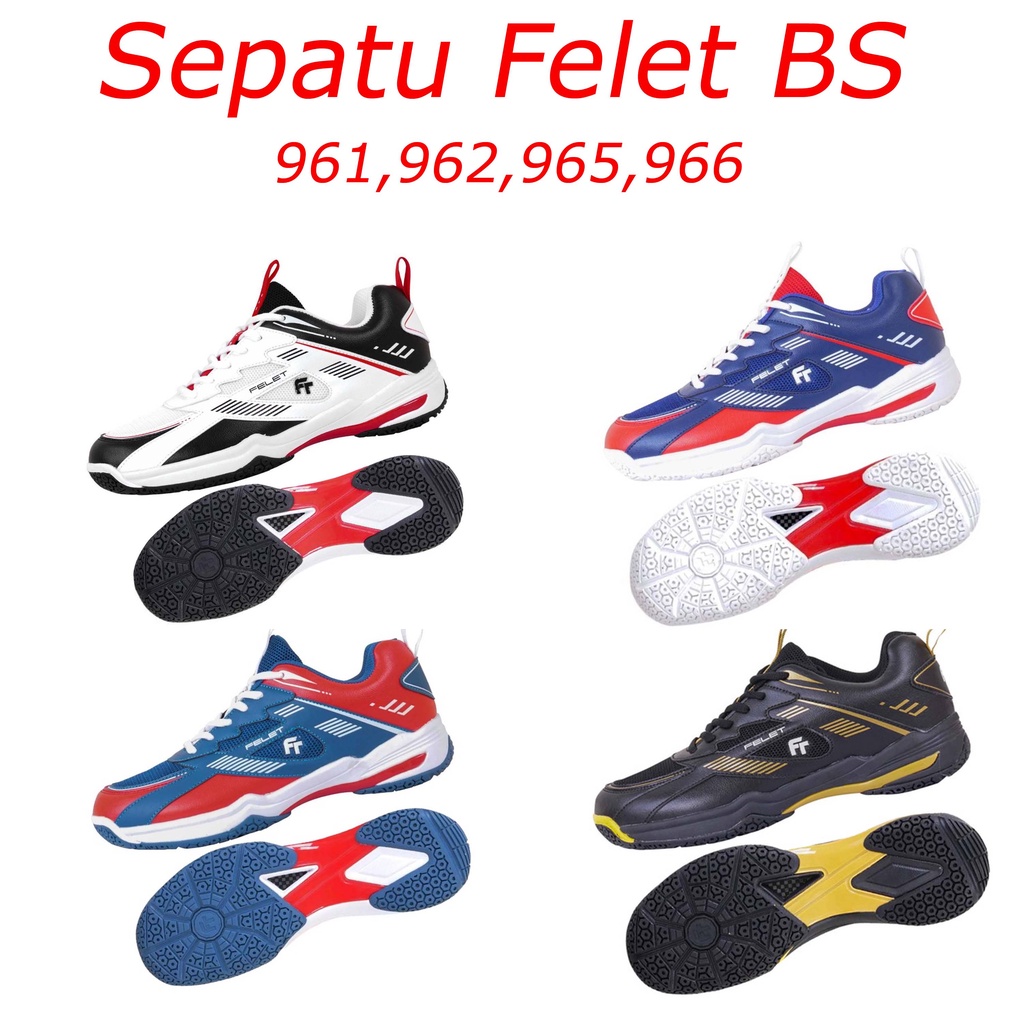 Jual SEPATU FELET BS SEPATU BADMINTON ORIGINAL TERMURAH | Shopee Indonesia