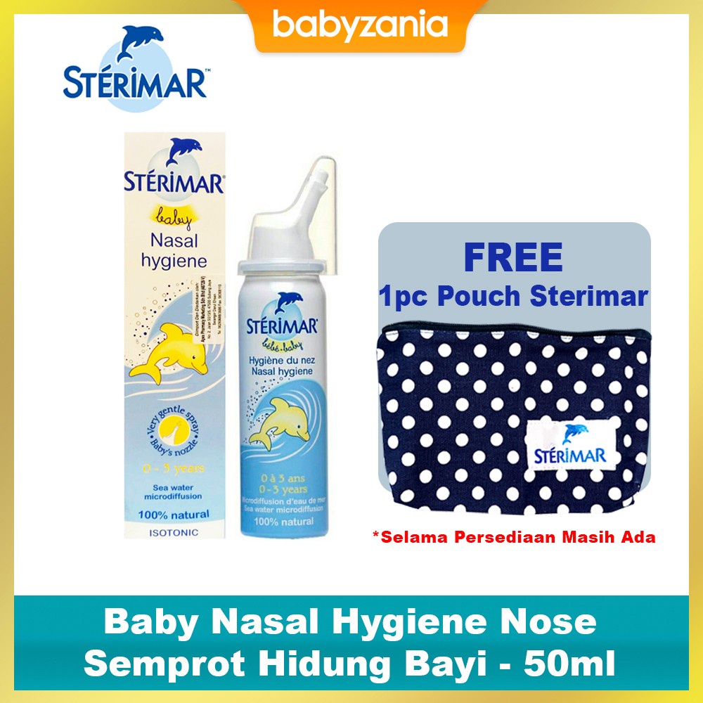 Jual Sterimar Baby Nasal Hygiene Nose Semprot Hidung Bayi - 50ml ...