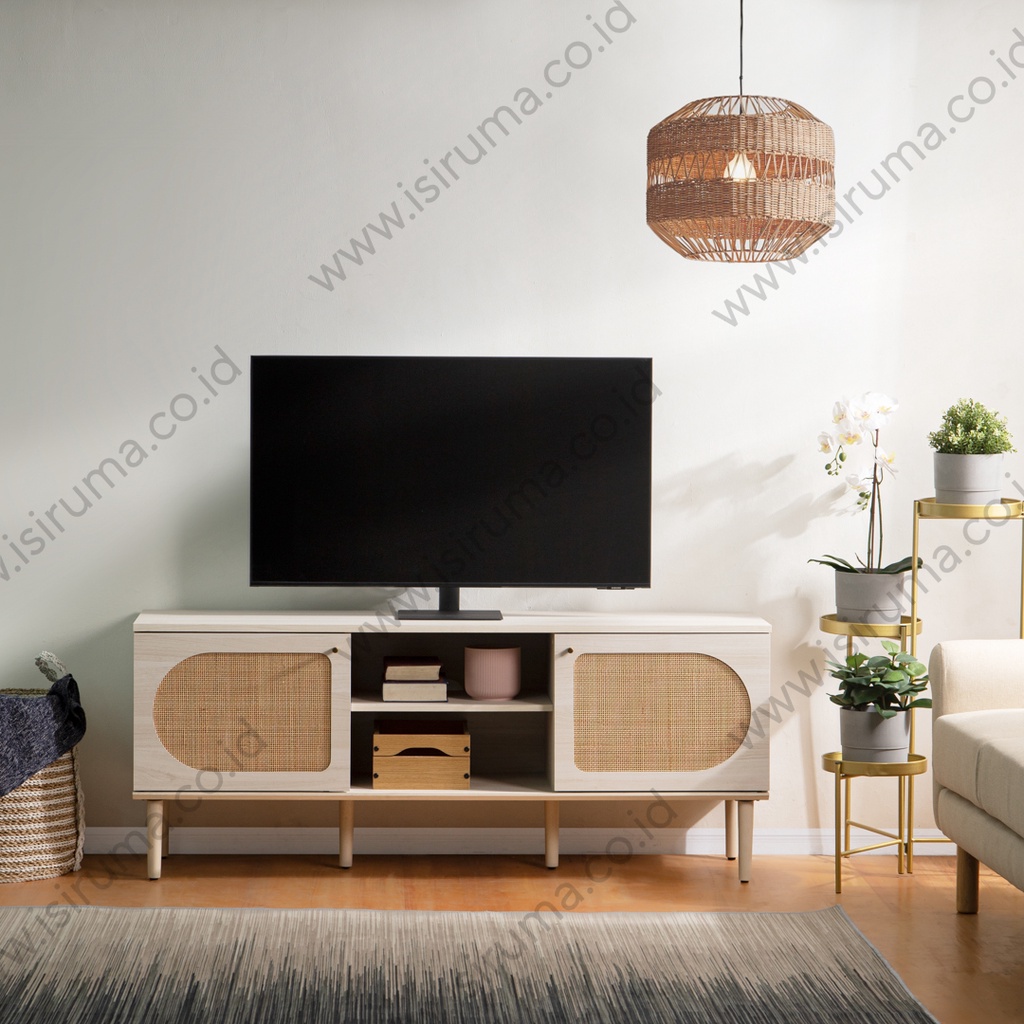 Jual Lemari Buffet Rak Meja TV Stand Minimalis YALE TV 150 - ISIRUMA ...