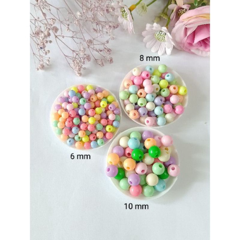 Jual Manik mote susu 6mm dan 8mm | Shopee Indonesia