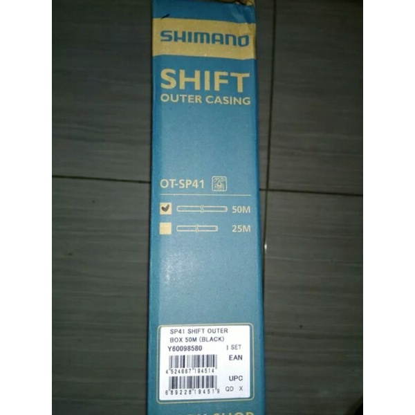 Jual Kabel Atau Outer Casing Shifter Shimano OT-SP41 Panjang 50 meter ...