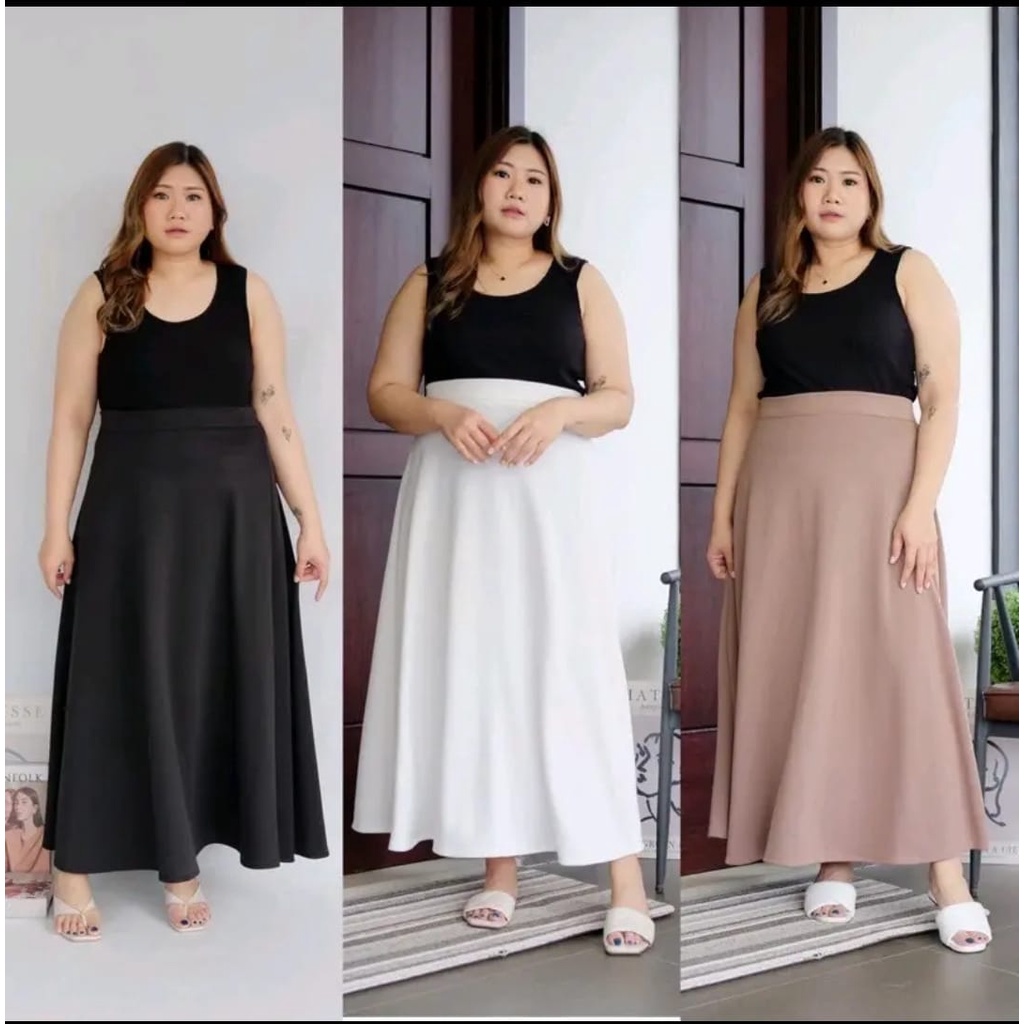 Jual Rok Scuba Mayung Premium Rok Mayung Jodha Rok A Line Scuba Premium Shopee Indonesia