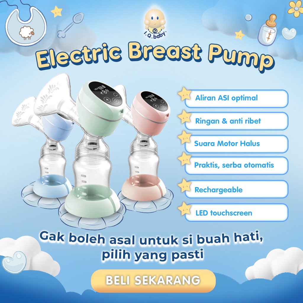 Jual I.Q. BABY Pompa ASI Elektrik - Moo USB Rechargeable Electric ...