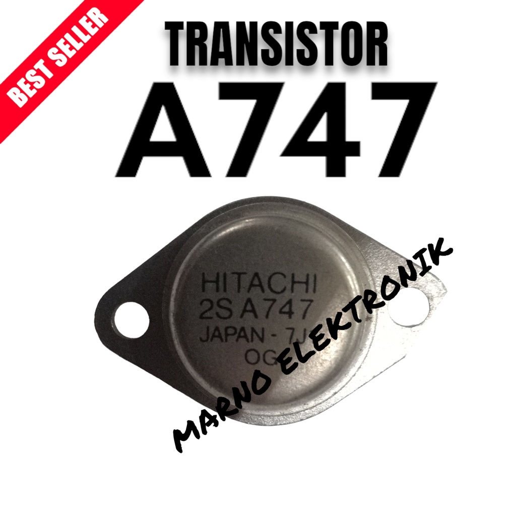 Jual TRANSISTOR TR BULAT JENGKOL A 747 A747 2SA747 2SA 747 ASLI ORI ...