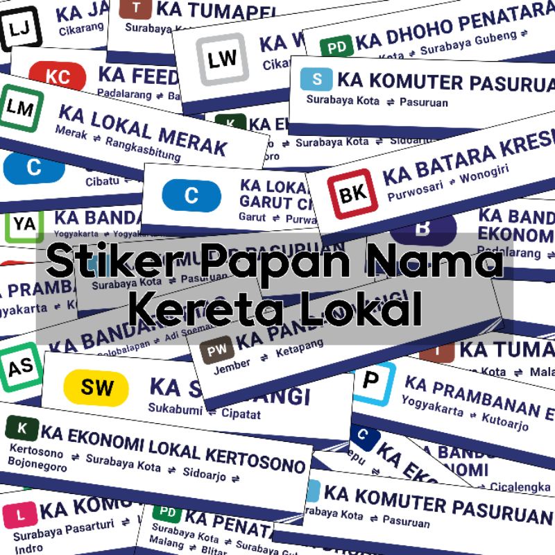 Jual Stiker Papan Nama Kereta Lokal & Kereta Bandara | Shopee Indonesia Jual Stiker Papan Nama Kereta Lokal & Kereta Bandara | Shopee Indonesia
