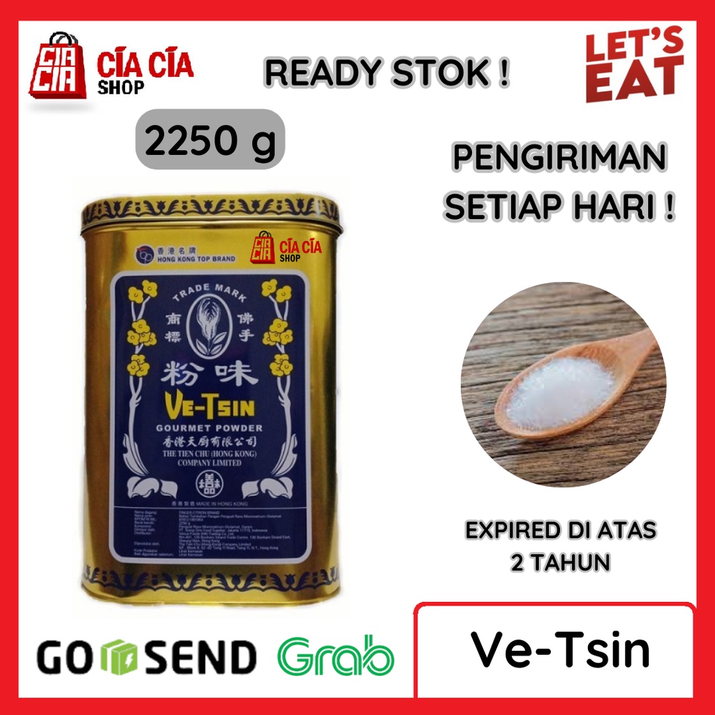Jual Vetsin Hongkong 2250gr Ve-Tsin Penguat Rasa Gourmet Powder Micin ...