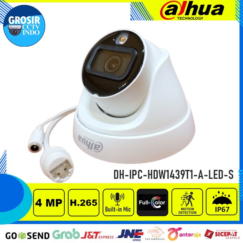Jual CCTV IP Cam DAHUA Fullcolor Built-in Mic 4MP Indoor GCI | Shopee Indonesia