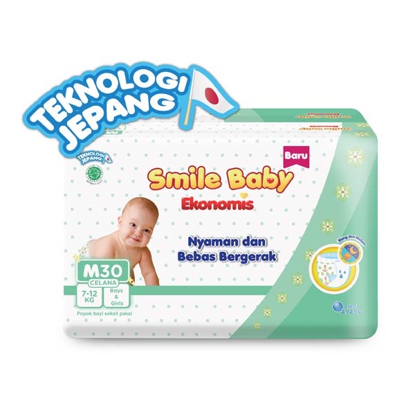 Jual GOON SMILE BABY ECO M 30 PCS - POPOK | Shopee Indonesia