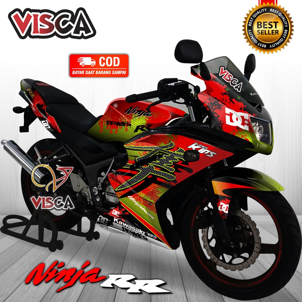 Jual Decal Ninja RR 150 Full Body Stiker Ninja RR 150 Full Body ...