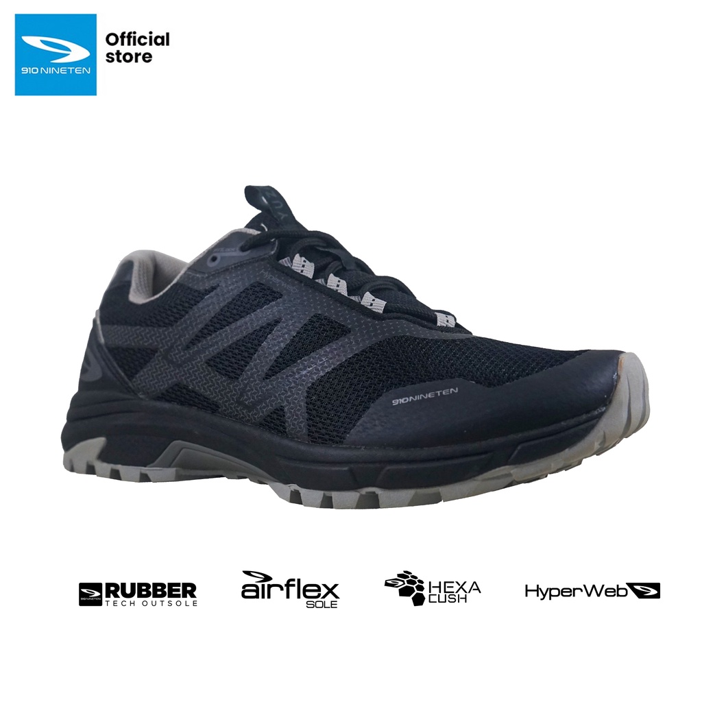 Jual 910 Nineten Yuza Sepatu Trail Running - HITAM/ABU TUA/ABU | Shopee ...