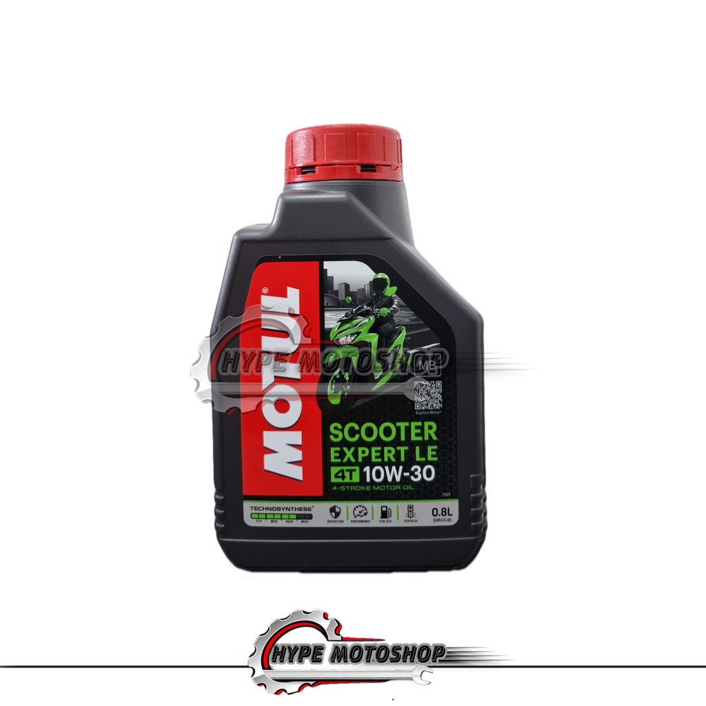 Jual Motul Scooter Expert Le 10W-30 / 10W-40 Technosynthese 0.8l & 1l ...