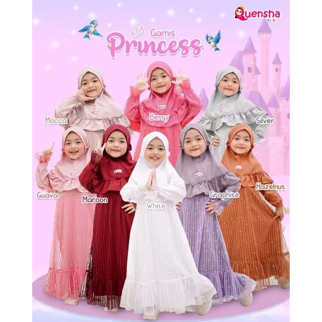 Jual (0-11th)GAMIS PRINCESS ORIGINAL BY QUENSHA BABYKIDS | Shopee Indonesia