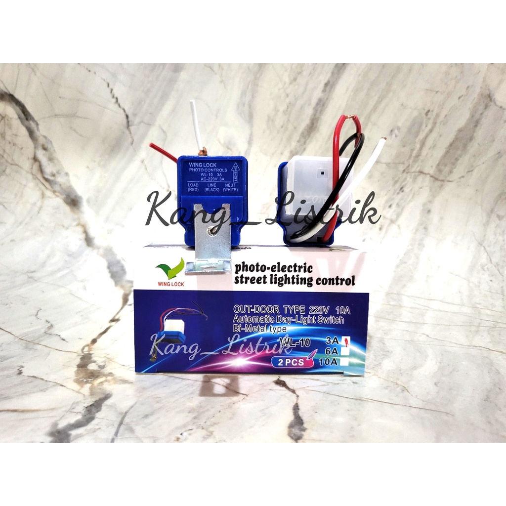Jual Photocell WING LOCK / Photo Controls / Sensor Cahaya WINGLOCK 3A ...
