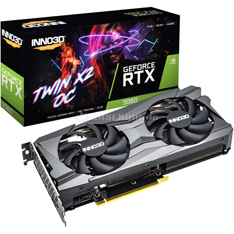 Jual VGA INNO3D GEFORCE RTX 3060 TWIN X2 12GB GDDR6 | Shopee Indonesia