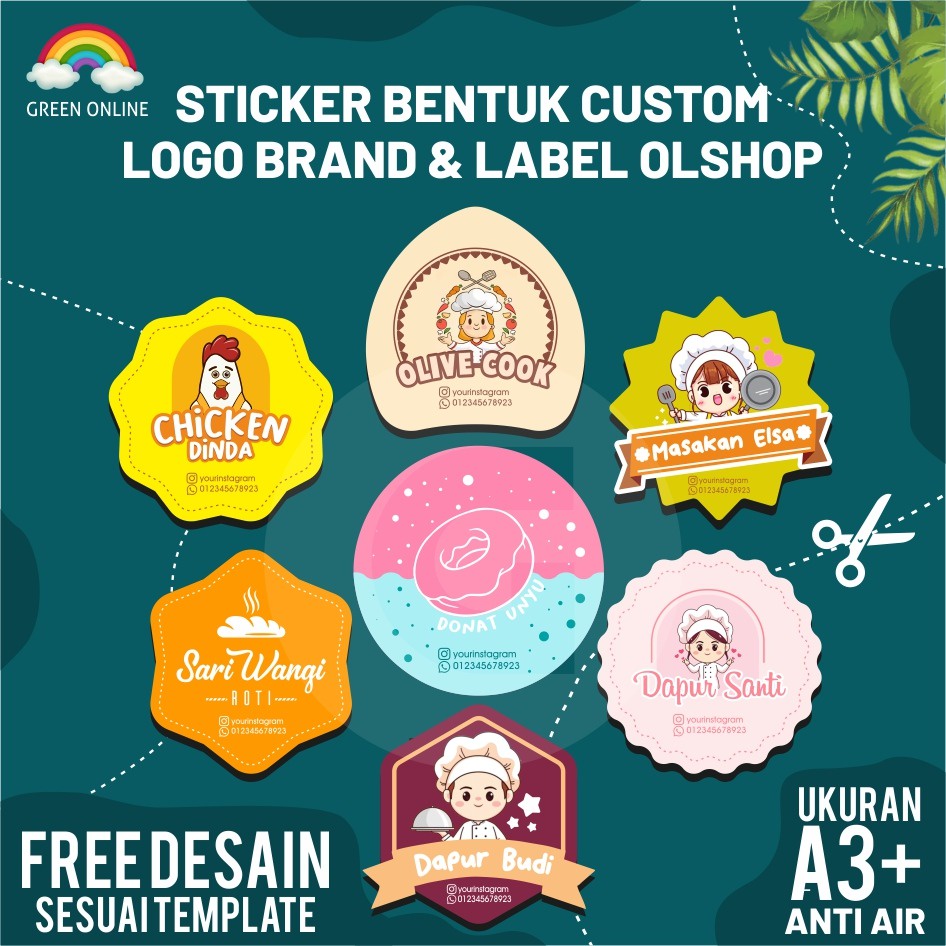 Jual STIKER VINYL GRATIS DESIGN | Shopee Indonesia
