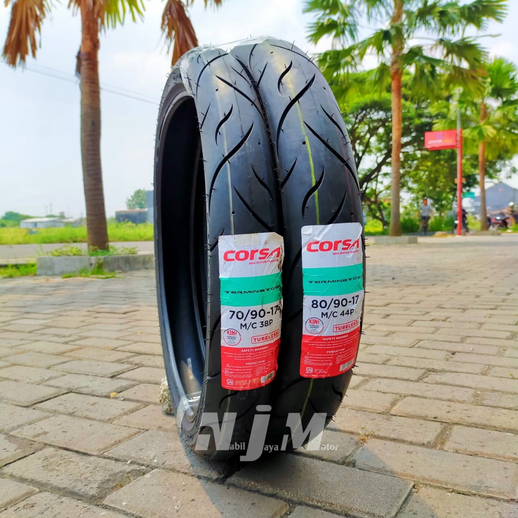 Jual Ban Motor CORSA TERMINATOR Ring 17 Tubeless Original Gratis Pentil ...