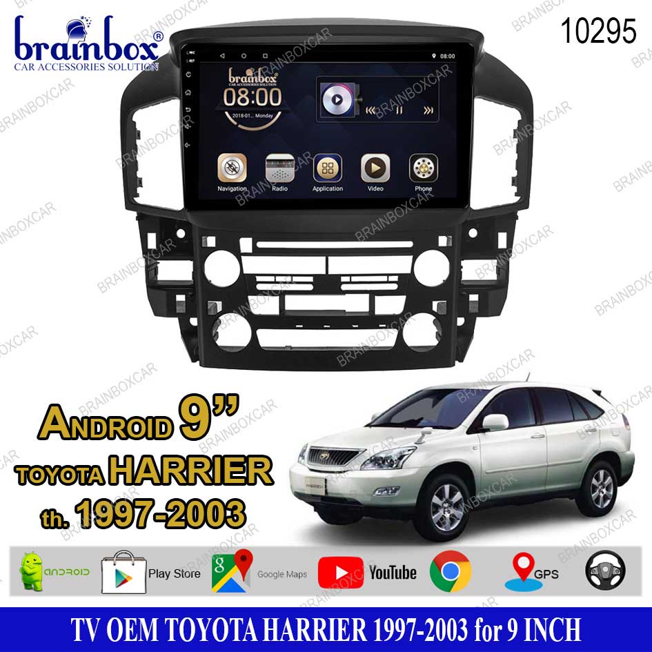 Jual Brainbox TV Mobil OEM Toyota Harrier 1997-2003 Android Headunit ...