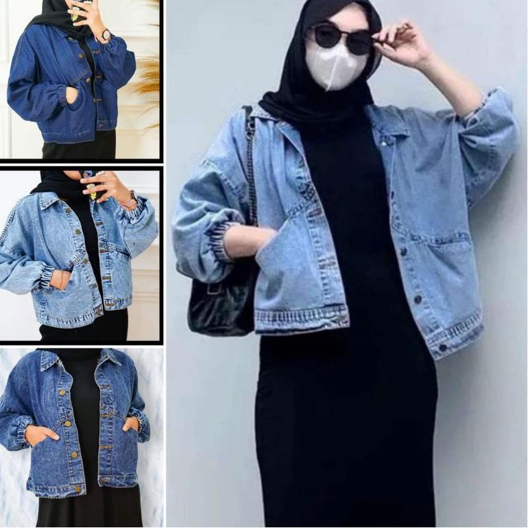 Jual SPECIAL PRICE JAKET DENIM JEANS OVERSIZE VINTAGE WANITA JACKET ...