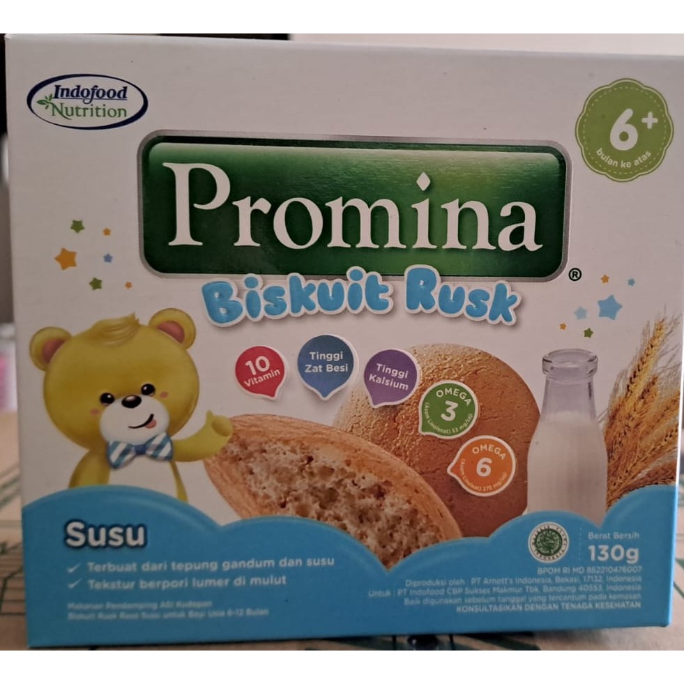 Jual Promina Biskuit Rusk 6+ | Shopee Indonesia
