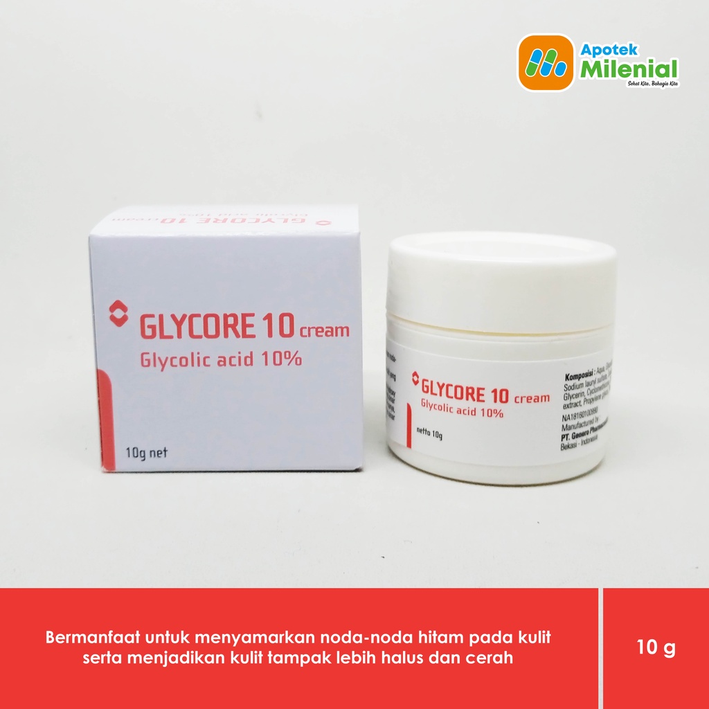 Jual Glycore Cream 10 Gram Mencerahkan Kulit | Shopee Indonesia