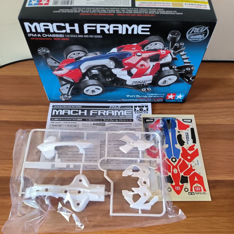 Jual Tamiya 18714 Body Mach Frame Original + Decal + Box | Shopee Indonesia