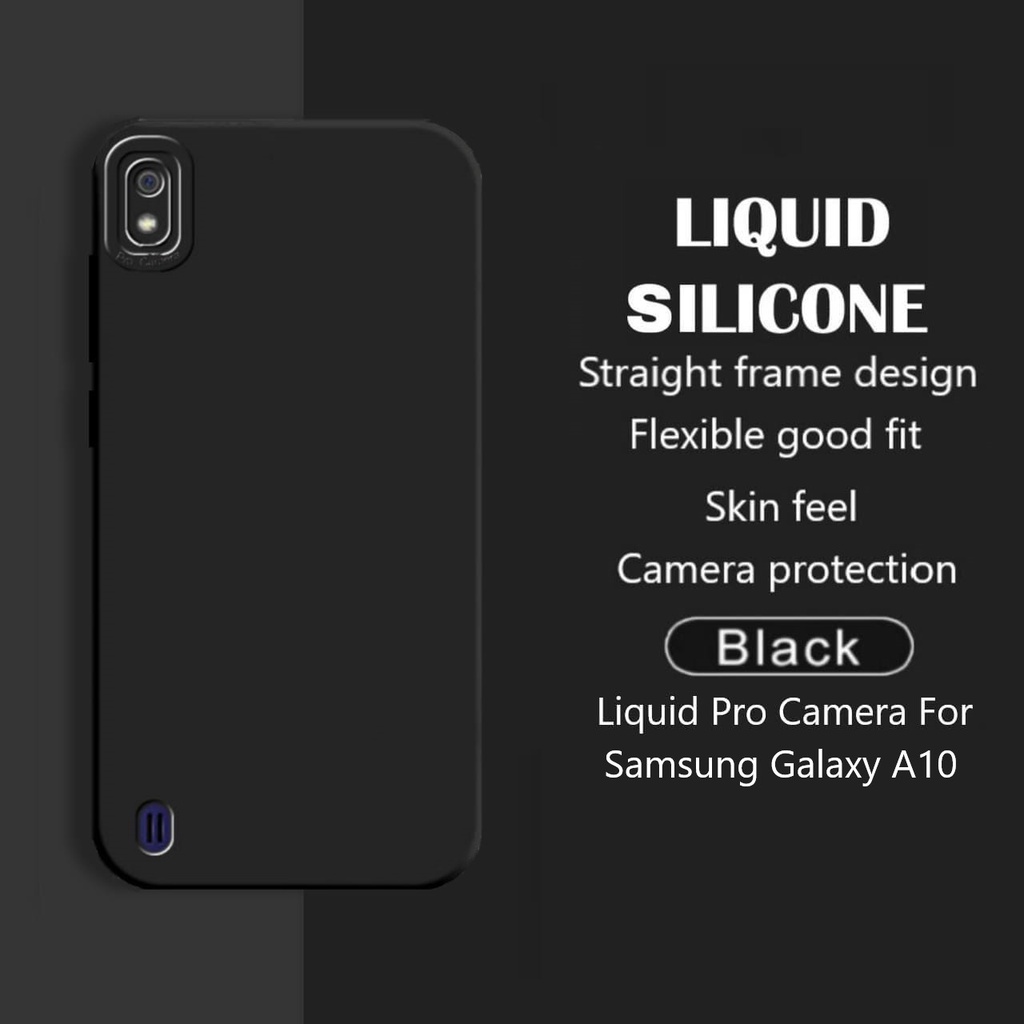 Jual Promo Case SAMSUNG GALAXY A10 Liquid Silicone Pro Camera Premium ...