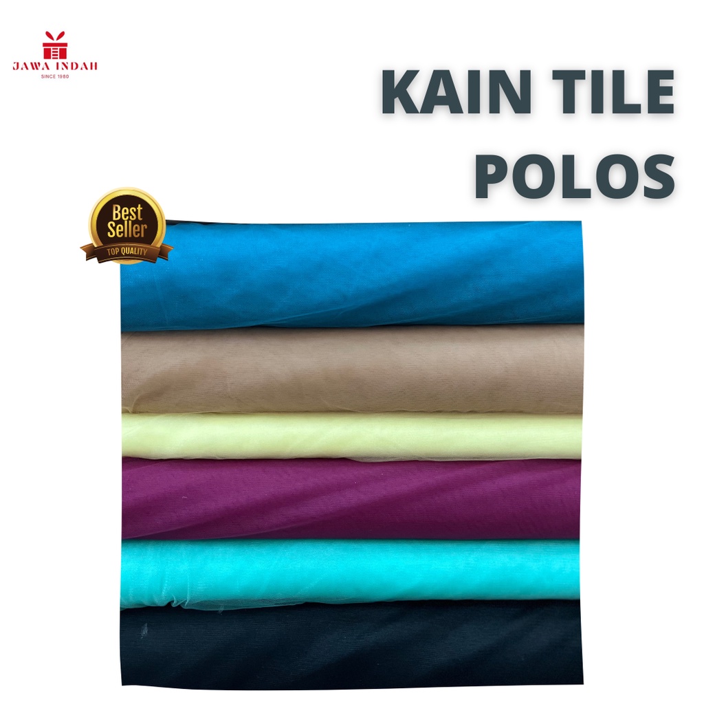 Jual KAIN TILE POLOS HARGA PER 1/2 METER | Shopee Indonesia