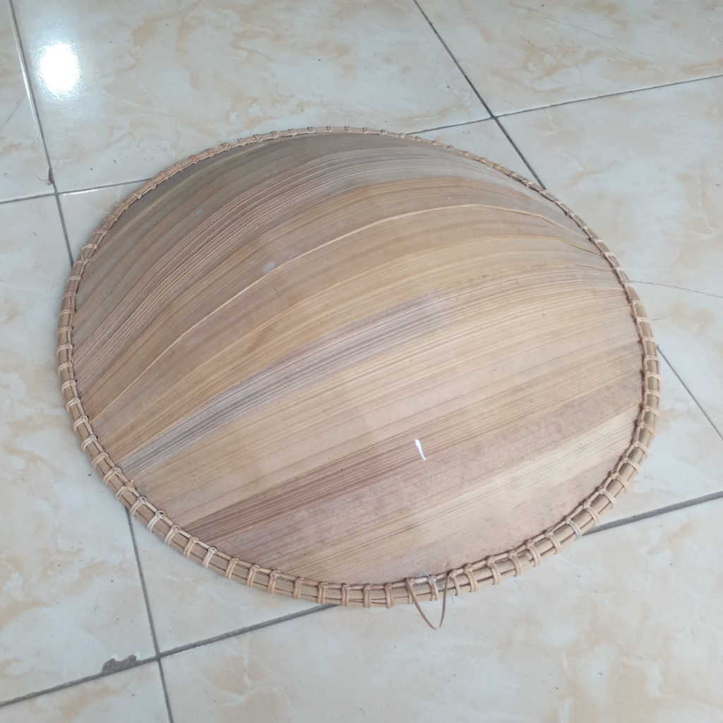 Jual dudukuy atau topi dari anyaman bambu ukuran besar | Shopee Indonesia