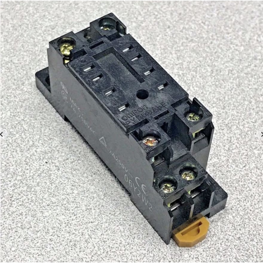 Jual Original SOCKET OMRON PYF08A-E UNTUK MY2 MY2N ORIGINAL 8 PIN ...