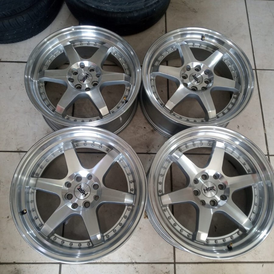 Jual VELG BEKAS BORGO HSR R17X7,5/8,5 4X100/4X114 ET35/42 PNP YARIS,JAZZ,VIOS,AVANZA,XENIA ...