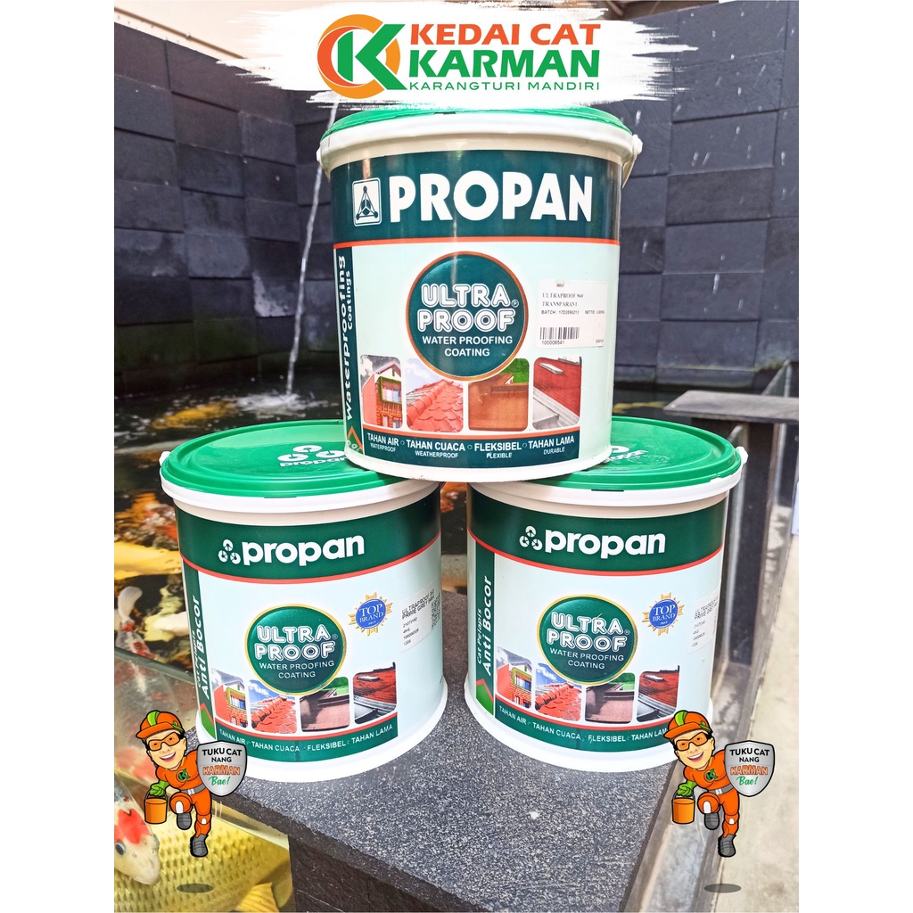 Jual PROPAN ULTRA PROOF 4KG / CAT PELAPIS ANTI BOCOR | Shopee Indonesia