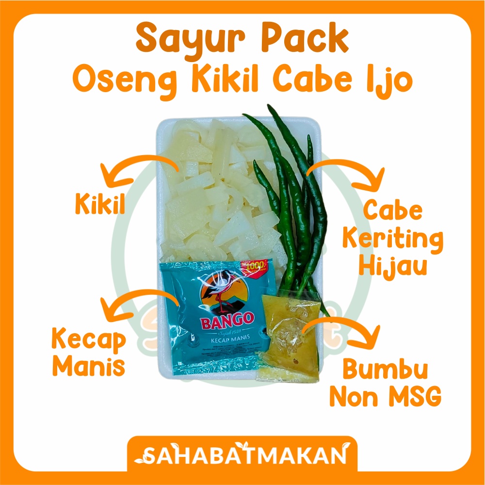 Jual Oseng Kikil Cabe Ijo - Sayur Pack / Sayur Prep / Sayur Instant ...