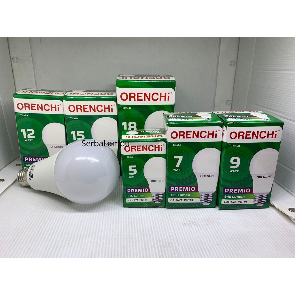 Jual Lampu LED Orenchi Premio 5 Watt 7 Watt 9 Watt 12 Watt 15 Watt 18 ...