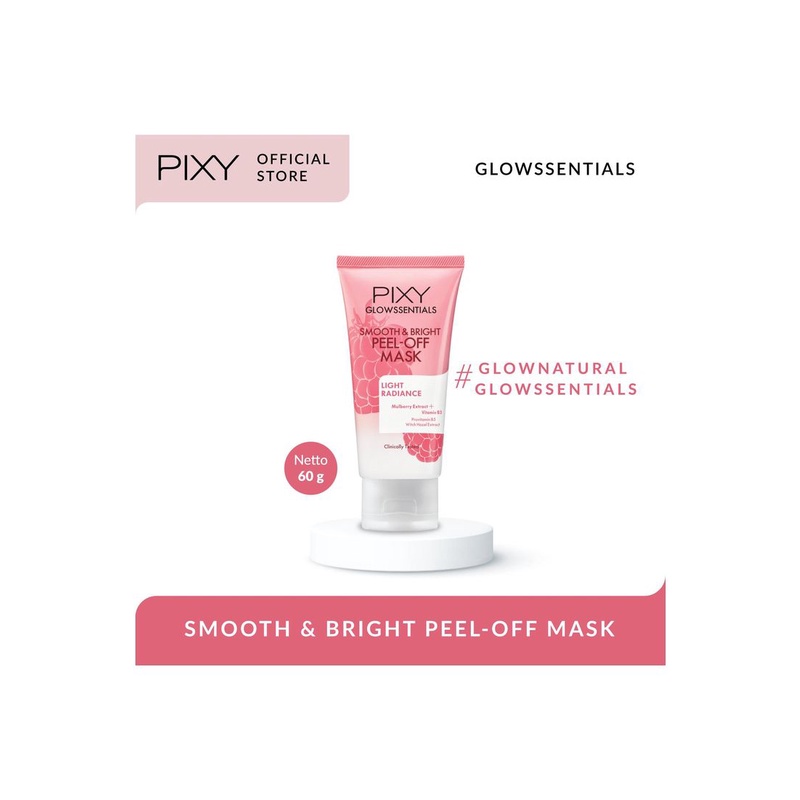 Jual Pixy Glowssentials Smooth & Bright Peel-Off Mask 60 g | Shopee ...